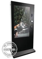 China POS Terminal Google Doorbell Inbuilt 55 Inch Touch Screen Outdoor Payment Kiosk with QR Code Scanner for sale
