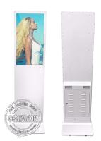 China 32 Inch Super Slim Touch Screen Kiosk I5 CPU Floor Stand Indoor Advertising for sale