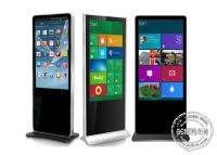 China Floor Stand Digital Signage 43 Advertising Kiosk Video Indoor Kiosk Touch Screen for sale