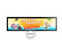 China Ultra Wide Stretched Bar LCD Display 48.8 Inch 4K 1000nits High Brightness for sale