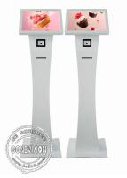 China Free Standing 21.5 Touchscreen Self Service Kiosk With Thermal Printer for sale