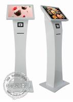 China Free Standing 21.5 Touchscreen Self Service Kiosk With Thermal Printer for sale