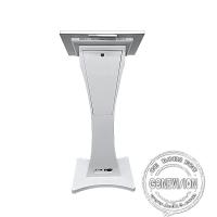 China 21.5 Inch LCD Self Service Kiosk Printer And Scanner Built In Floor Stand  for sale