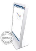 China Floor Standing Android Kiosk Digital Signage Advertising Hardware Built In Printer for sale