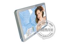 China 22 Inch Back Hanging Subway Digital Signage / Grey Color Bus Media Player for sale