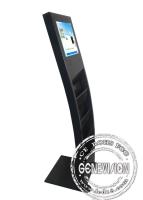 China Black Newspaper Kiosk Digital Signage Support SD Card / USB Port for sale