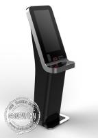 China Fingerprint touch screen Kiosk Digital Signage for payment card reader for sale