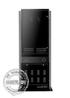 China Indoor Free Standing Wifi Commercial Digital Signage Retail With Touch Screen , Black Case for sale