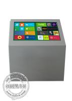 China Ready Stock Supermarket Interactive PCAP Touch Screen Information Kiosk All In One I5 CPU Wifi Media Player Cabinet for sale