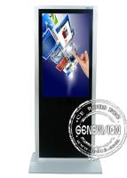 China 42 inch TFT Touch Screen Digital Signage Support AVI / DIVX / XVID for sale
