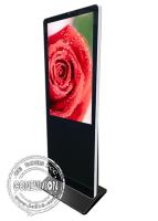 China 43 Inch Virtual Welcome Touch Screen Kiosk With Web Camera for sale