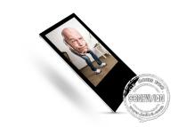 China 18.5 Elevator Vertical Wifi Digital Signage / LCD Advertising Player Slim Monitor 1080p for sale