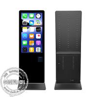 China Touch Screen Lcd Touch Printing Ordering Kiosk With Printer for sale