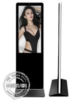 China Brightness 350nits Media Player Display With IR touch And Live Camera for sale