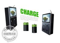 China 21.5 inch advertising digital signage player display / cell phone charging kiosk android OS for sale