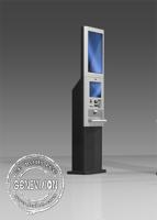 China 22 inch Checking information easy digital signage display stands windows system inside for sale
