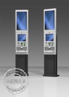 China 22 inch Checking information easy digital signage display stands windows system inside for sale