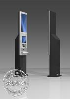 China 22 inch Checking information easy digital signage display stands windows system inside for sale