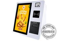 China 15.6 Inch Touch Screen Credit Card Payment Machine Self Service Table Standing for sale
