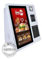 China Desktop Self Service Touch Screen Kiosk 15.6'' For Restaurant for sale