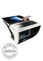 China Adjustable angle LCD advertising display , office tea table desk kiosk for sale