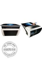 China Adjustable angle LCD advertising display , office tea table desk kiosk for sale