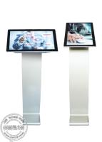 China 21.5 Inch floor standing network multi touch Kiosk Digital Signage All in one PC windows operating system for sale