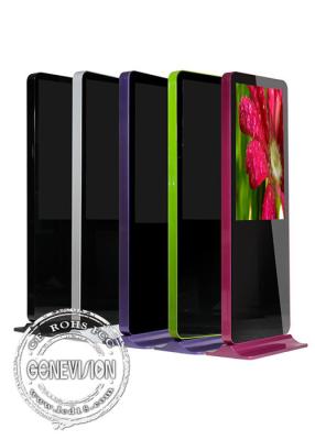 China Android system Interactive free standing kiosk Touch Screen / Freestanding Digital Signage for sale