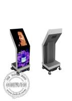 China Portable FHD Movable Standing Digital Signage Kiosk Media Player Support 7*24 Operation for sale