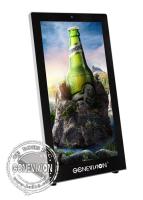China Super Slim Stylish 15.6 Inch Desktop Display Advertising For Restaurant for sale