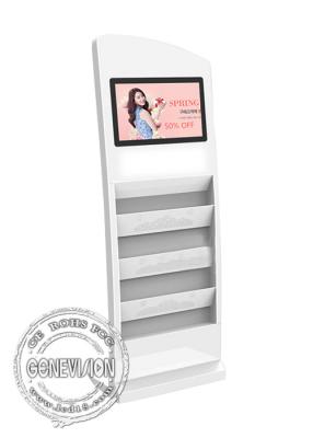 China Brochure Holder / Cell Phone Charging Kiosk Digital Signage Digital Screen 21.5 Inch for sale