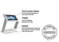 China Auto Shop Computer High end  Interactive Kiosk Player All in One Query for sale
