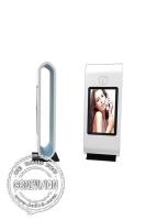 China Dual Screen Interactive Multi Touch Kiosk Digital Signage Ultra Thin White Frame for sale