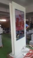 China Lcd Touch Screen Kiosk Advertising Totem / Interactive Free Standing Digital Signage for sale