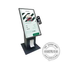 China Shops Mercedes Ordering Type Desktop Self service kiosk  With Payment Service for sale