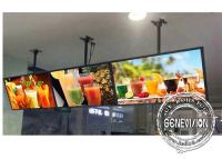 China 32 55 Inch LCD Digital Menu Boards Ceiling Mount Or Hanging For Display for sale