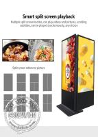 China Double Sided Indoor 65 Inch Large Screen Kiosk For Shopping Mall Wayfinding Hotel for sale