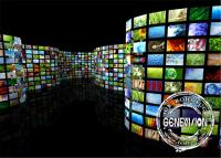 China Large 46 Inch Curved DID Video Wall Advertising 3.5mm Bezel Energy Saving for sale