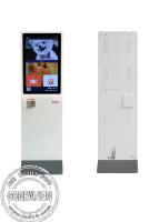China Floor Standing Self Service Information Touch Screen Wifi Digital Signage Kiosk Online Ordering Payment System for sale