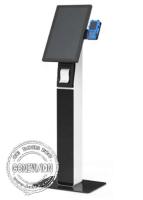 China 10.1 Inch Reception Desk Queue Management Touch Screen Kiosk With Thermal Printer for sale