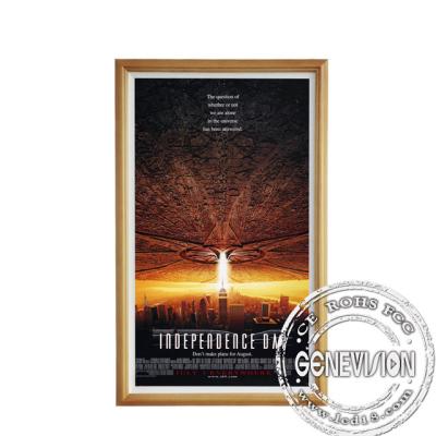 China Art Picture Display Advertising Signage Kiosk Wooden Frame for sale