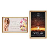 China Art Picture Display Advertising Signage Kiosk Wooden Frame for sale