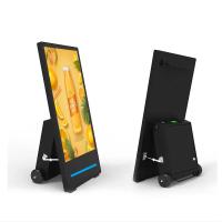 China Wireless Battery Portable Signage Lcd Advertising Outdoor Poster for sale