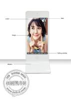 China Golden 43 Inch Iphone Style Touch Screen Kiosk Totem Networkd Display Managing Software for sale