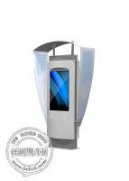 China 65inch Outdoor Touchscreen IP65 Waterproof Android Advertising Kiosk Sunshade Road Digital Signage for sale