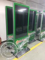 China 55inch 700cd/m2 Brightness Android Customized Logo Kiosk Digital Signage Stand Remote Managing Advertising Screen for sale