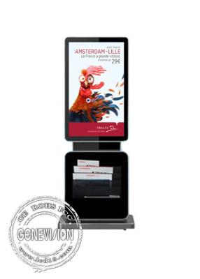 China 43 Inch Lcd Rotatiing Kiosk Digital Signage Advertising Display 1920*1080 Resolution for sale