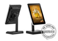 China 10.1inch Desktop Rotate Restaurant Touchscreen Ordering Machine DC Powered Android Advertising Media Player for sale