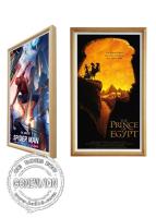 China 32inch Artistic Design Wall Mount Screen Digital Display In Wooden Frame Feature for sale
