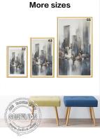 China 32inch Artistic Design Wall Mount Screen Digital Display In Wooden Frame Feature for sale